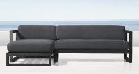 China High End Nordic Style Rust Proof Aluminum Sofa Set For Outdoor Villa Resort Furniture for sale