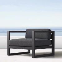 China High End Nordic Style Rust Proof Aluminum Sofa Set For Outdoor Villa Resort Furniture for sale