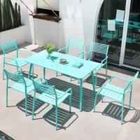 China Metal Table And Chair Your Ultimate Furniture Solution Round And Rectangle Shapes for sale