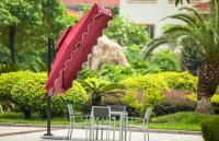 China Customized Aluminium  Garden Parasol Outdoor Patio Waterproof Umbrella for sale