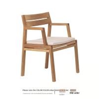 China Nordic Modern Round And Rectangle Teak Table Outdoor Dining Table And Chair For 10 Person for sale
