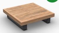 China High End Nordic Garden Rust-proof Teak Sofa Set For Outdoor Villa Resort Furniture for sale
