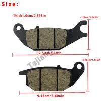 China Universal Front Suzuki Motorcycle Brake Parts For Suzuki Gn125 Brake Pads Black for sale