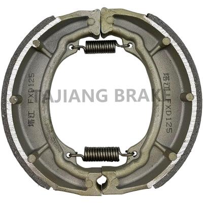 China Black Motorcycle Brake Shoe A Class Level for Easy Installation for sale