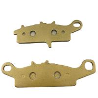 China Friction Copper Surface Motorcycle Brake Pad Kit For YAMAHA RS Zero Golden Color for sale