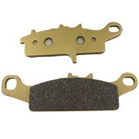 China Friction Copper Surface Motorcycle Brake Pad Kit For YAMAHA RS Zero Golden Color for sale