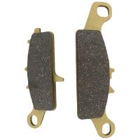 China Friction Copper Surface Motorcycle Brake Pad Kit For YAMAHA RS Zero Golden Color for sale