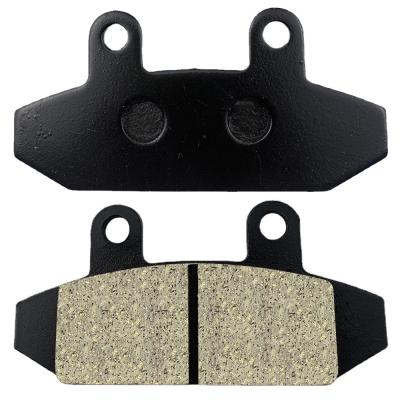 China Copper Based Chinese Scooter Brake Pad  Xunying 125 Export Available Box Packaing Thickness 9mm for sale