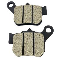 China Pulsar 180/135 Copper Based Friction Coefficient Motorcycle Brake Pad Pulsar 180 Disc Pad for sale