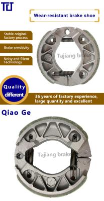 China Standard Motorcycles Brake Drum and Brake Shoe Assembly Customizable for Customer Requirements for sale