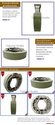 China One-stop Sourcing A Class Drum Brake Shoes Long Life for sale