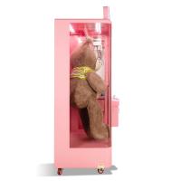 China Coin Operated Toy Crane Machine Small / Big Doll Catther Metal Arylic Material for sale