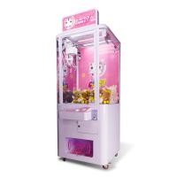 China 110 - 240V Dolls Crane Amusement Machine , Pink Stuffed Animal Crane Machine for sale