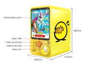 China 80W Eggshell Capsule Toy Machine , Amusement Gashapon Kids Arcade Machine for sale