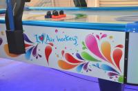 China Bobi Coin Operated Air Hockey Arcade Machine For Amusement Two / Four Player for sale