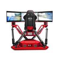 China 3 Screen Video Racing Game Simulator Machines , F1 Amusement Park Racing Simulator Arcade Machine for sale