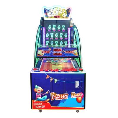 China Crazy Clown Redemption Arcade Machines 2 Player For Kids 14 Months Warranty for sale