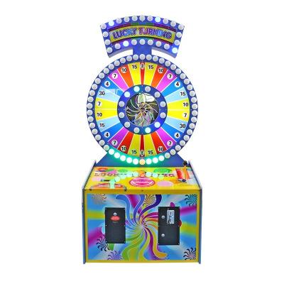 China Lucky Turning Lottery Game Machine , Indoor 120kg Amusement Game Machine for sale