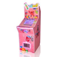 China Wood Mini Pinball Game Machine Blue / Pink Color Table In Coin Operated for sale