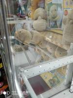 China 160W 2 Players Crane Vending Machine , Super Market Arcade Claw Machine for sale