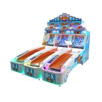 China 3 Player Lane Arcade Games Machines , Happy Bowling Ticket Redemption Machine for sale