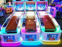 China 3 Player Lane Arcade Games Machines , Happy Bowling Ticket Redemption Machine for sale