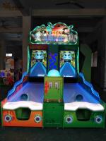 China Parents / Kids Bowling Redemption Arcade Machines Wooden Plastic Material for sale