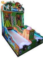 China Parents / Kids Bowling Redemption Arcade Machines Wooden Plastic Material for sale