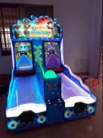 China Parents / Kids Bowling Redemption Arcade Machines Wooden Plastic Material for sale