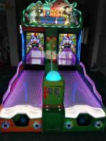 China Parents / Kids Bowling Redemption Arcade Machines Wooden Plastic Material for sale