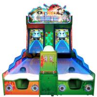 China Parents / Kids Bowling Redemption Arcade Machines Wooden Plastic Material for sale