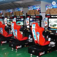 China 32 Inch Car Simulator Racing Arcade Machine W1130 * D1657 * H2109mm Size for sale