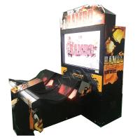 China Coin Operated Upright Video Game Machines , Gun Shooting Commercial Gaming Machines for sale