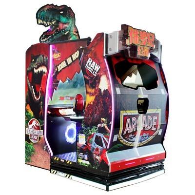 China 1 - 2 Players Rambo Shooting Arcade Machine New Jurassic Park Funshare 350KG Weight for sale