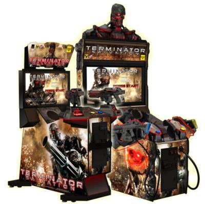 China Indoor Amusement Shooting Arcade Machine For Terminator Salvation 4 Coin Pusher for sale
