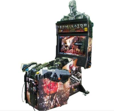 China Coin Operated Online Shooting Video Games Terminator Salvation 4 Arcade Cabinet Games Machines for sale