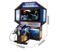 China Ghost Police Shooting Arcade Machine For Game Center 12 Months Warranty for sale