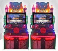China Hd Screen Shooting Arcade Machine Coin Operated 110V / 220V Voltage 1 Year Warranty for sale