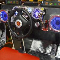 China Coin Operated 42 Inches Driving Racing Car Simulator Arcade Game Machine/Dirty Driving Game Machine for sale