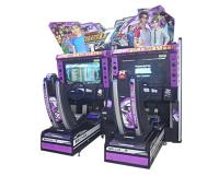 China Initial D7 Racing Kids Arcade Machine , Racing Custom Made Arcade Machines for sale