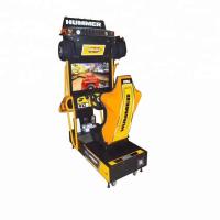 China Yonee Car Racing Arcade Machine 1060 * 700 * 1840mm Size For 1 - 2 Players for sale