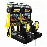 China Yonee Car Racing Arcade Machine 1060 * 700 * 1840mm Size For 1 - 2 Players for sale