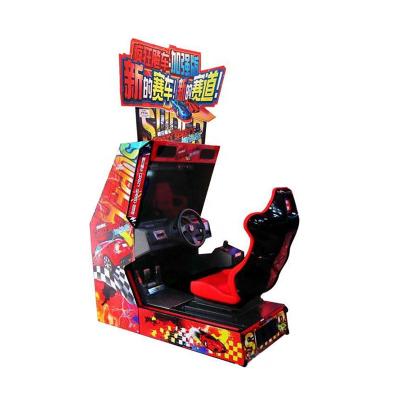 China Crazy Speed Twin Arcade Racing Game Machine , Amusement Commercial Arcade Machines for sale