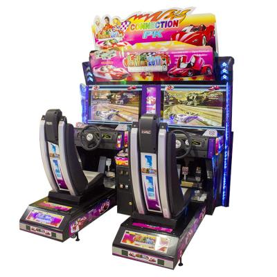 China Outrun 2 Players Driving Simulator Arcade Machine , 250W Commercial Video Game Machines for sale