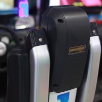 China Outrun 2 Players Driving Simulator Arcade Machine , 250W Commercial Video Game Machines for sale