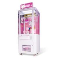 China Crazy Scissors Cut Dolls Gift Vending Machine White / Pink / Yellow Color for sale