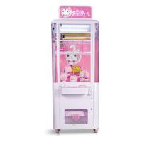 China Crazy Scissors Cut Dolls Gift Vending Machine White / Pink / Yellow Color for sale