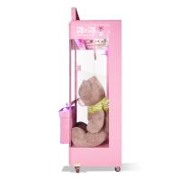 China Cut Scissor Doll Crane Machine , 800 * 890 * 2200MM Arcade Claw Machine for sale