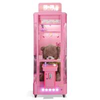 China Cut Scissor Doll Crane Machine , 800 * 890 * 2200MM Arcade Claw Machine for sale