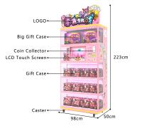 China Love Doughnuts Gift Vending Machine For Shopping Mall / Cinema Custom Voltage for sale